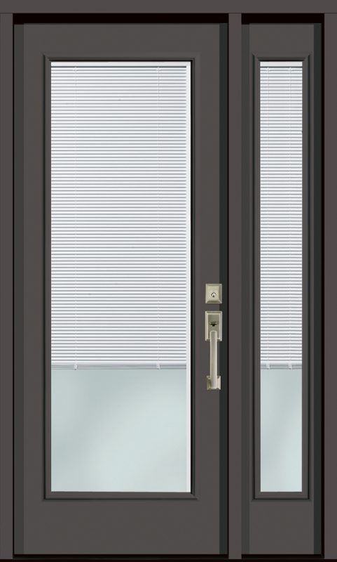 Internal Mini Blinds - Entrance Doors - KV Custom Windows & Doors